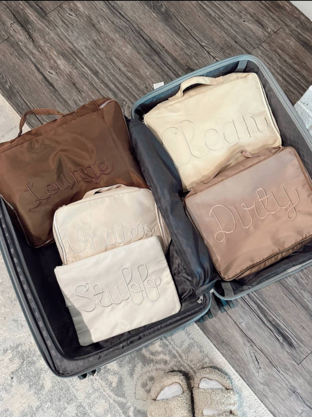Packing Cubes Set- Neutral | Shop Sweet Nadine