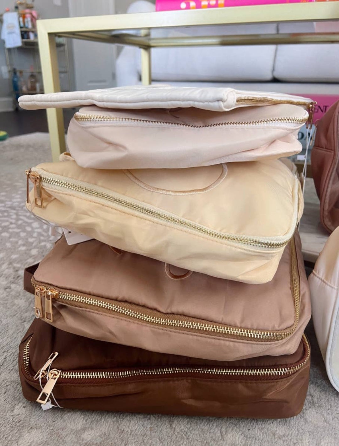 Packing Cubes Set- Neutral | Shop Sweet Nadine