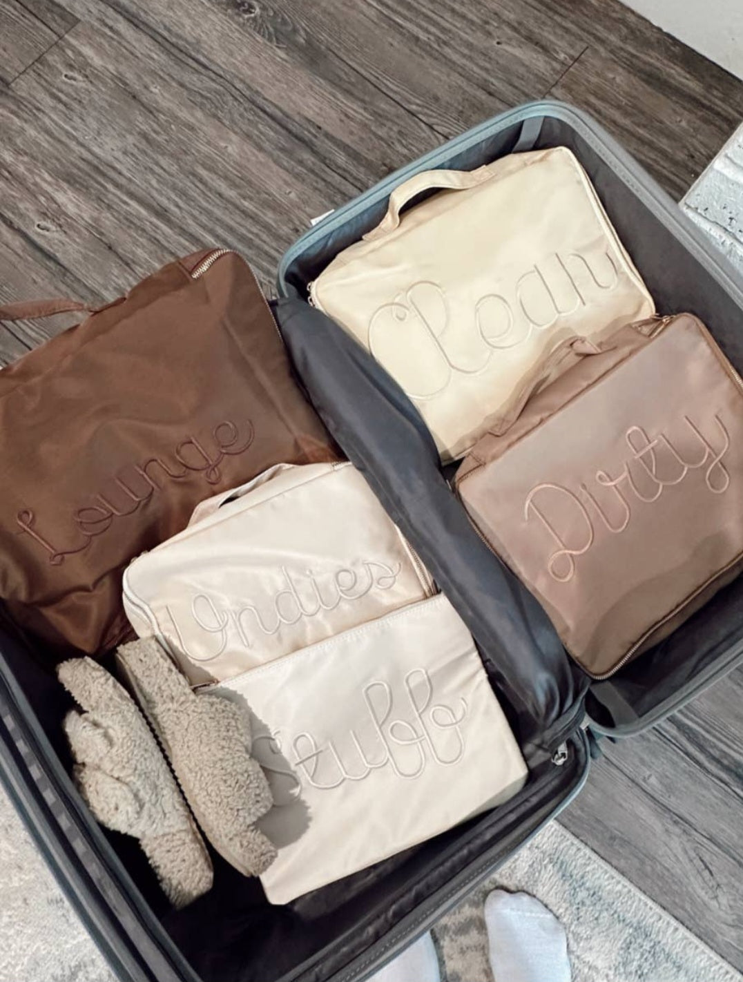 Packing Cubes Set- Neutral | Shop Sweet Nadine